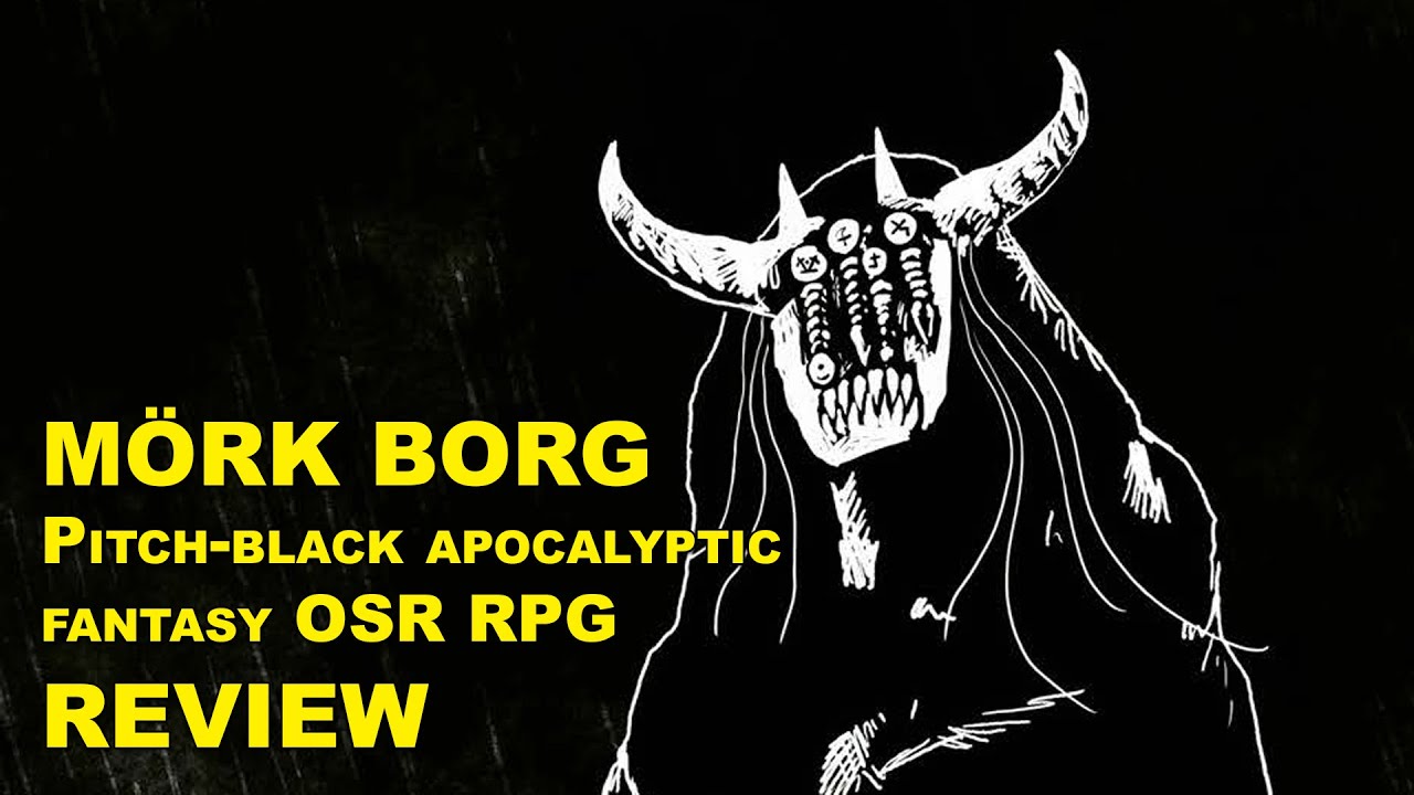 MORK BORG - REVIEW - Fantastic Apocalyptic RPG - YouTube
