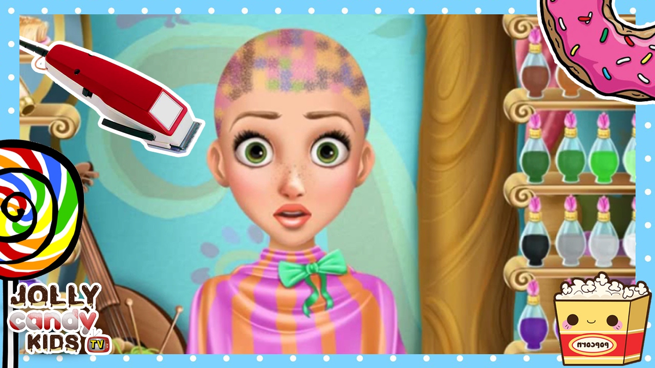 Princess Rapunzel has become BALD - YouTube