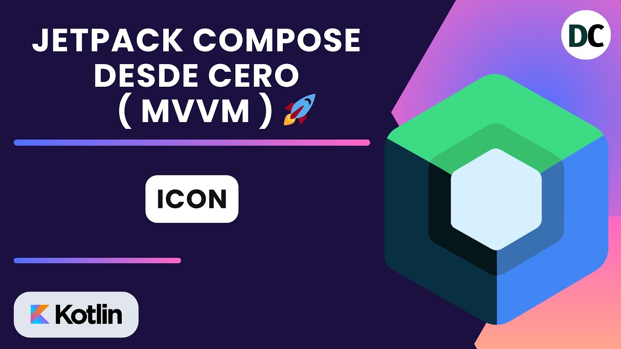 Icon | Curso Jetpack Compose desde cero ( MVVM - HIILT - ROOM ) 🚀 - YouTube