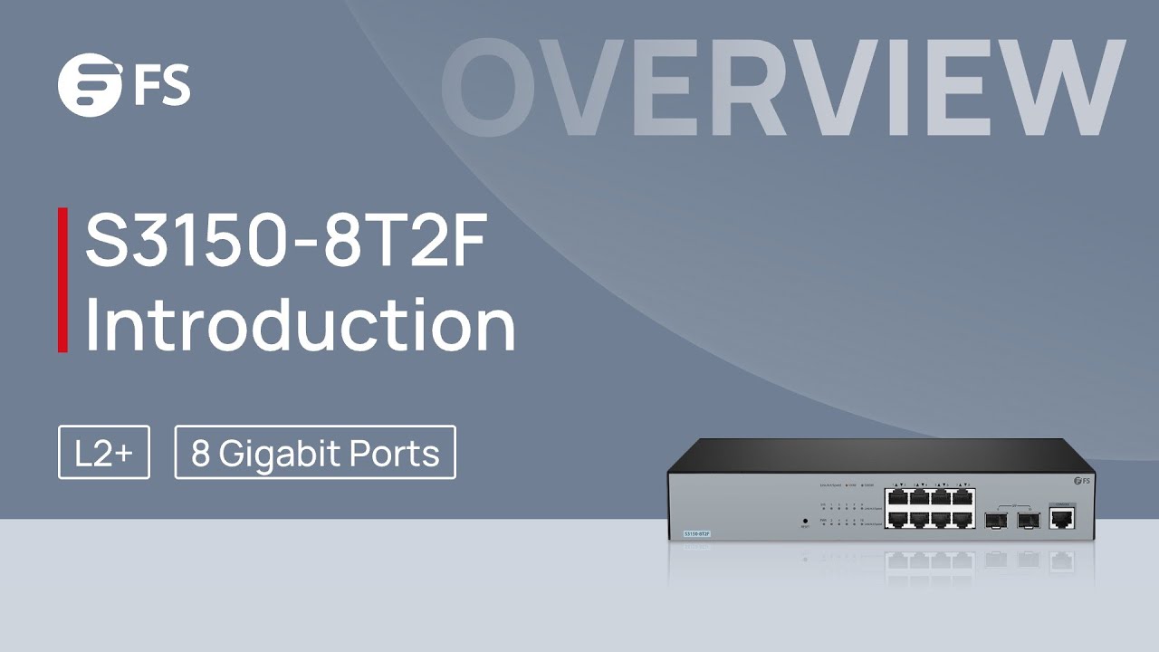S3150-8T2F L2+ Ethernet Fanless Enterprise Switch Overall Introduction ...