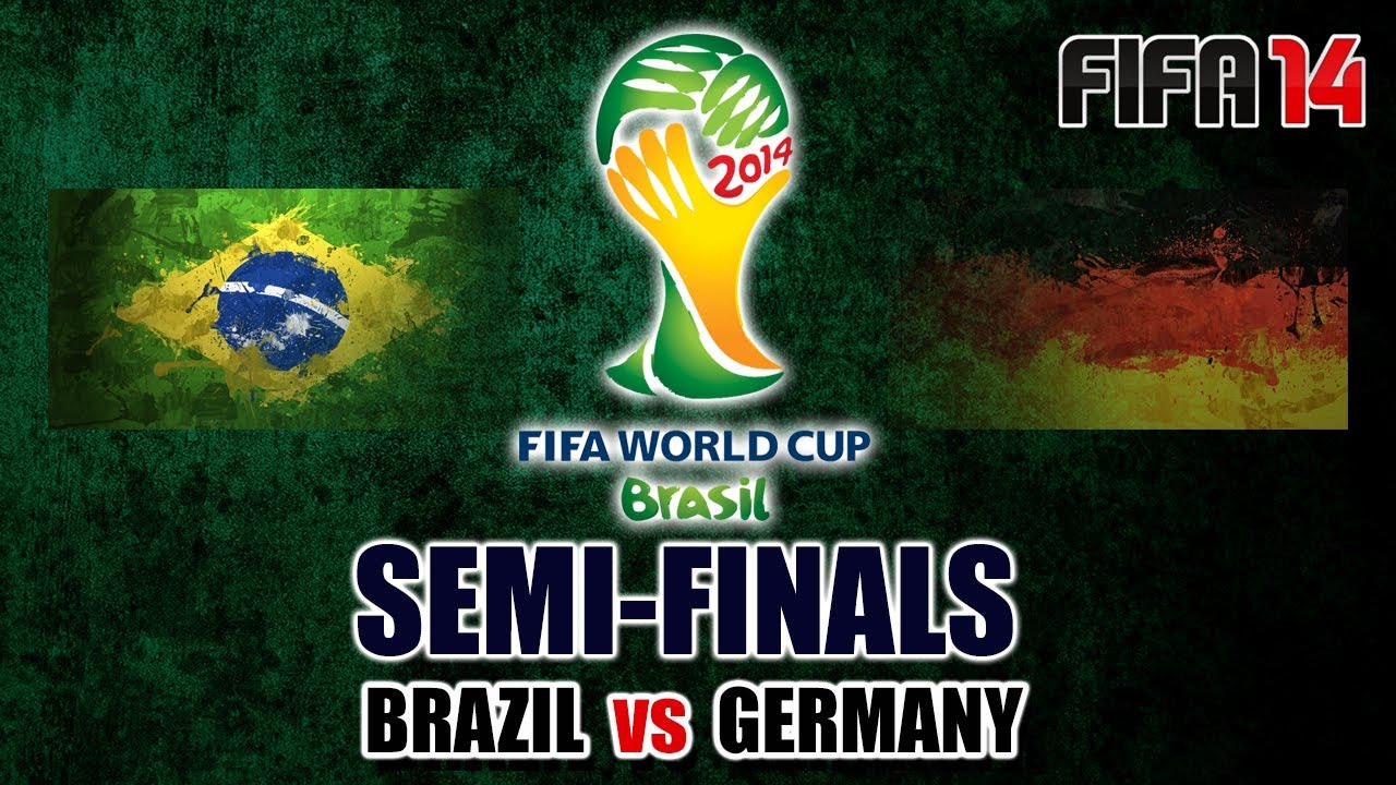 FIFA 14 | "Brazil v Germany" - 2014 World Cup (Semi Final) [PS4 ...