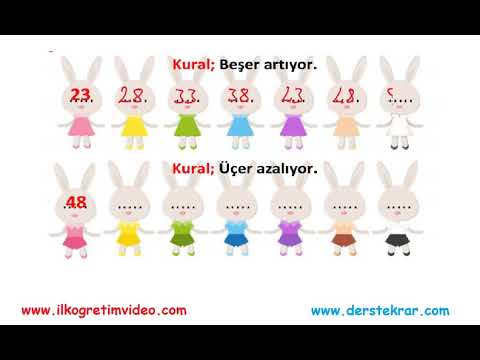 2. Sınıf Sayı ve Şekil Örüntüleri