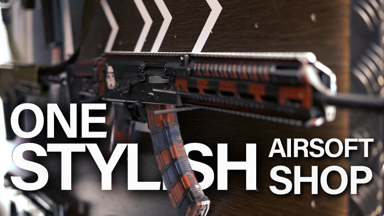 One STYLISH Airsoft Shop | Dave's Custom Airsoft - YouTube