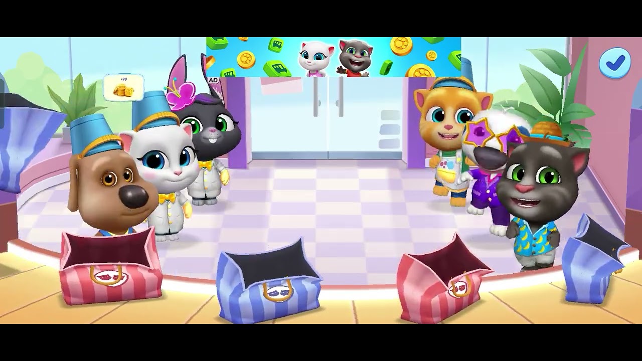 Talking Tom my Friends New Tom old Tom Family Tommy cuite pie Tom video ...
