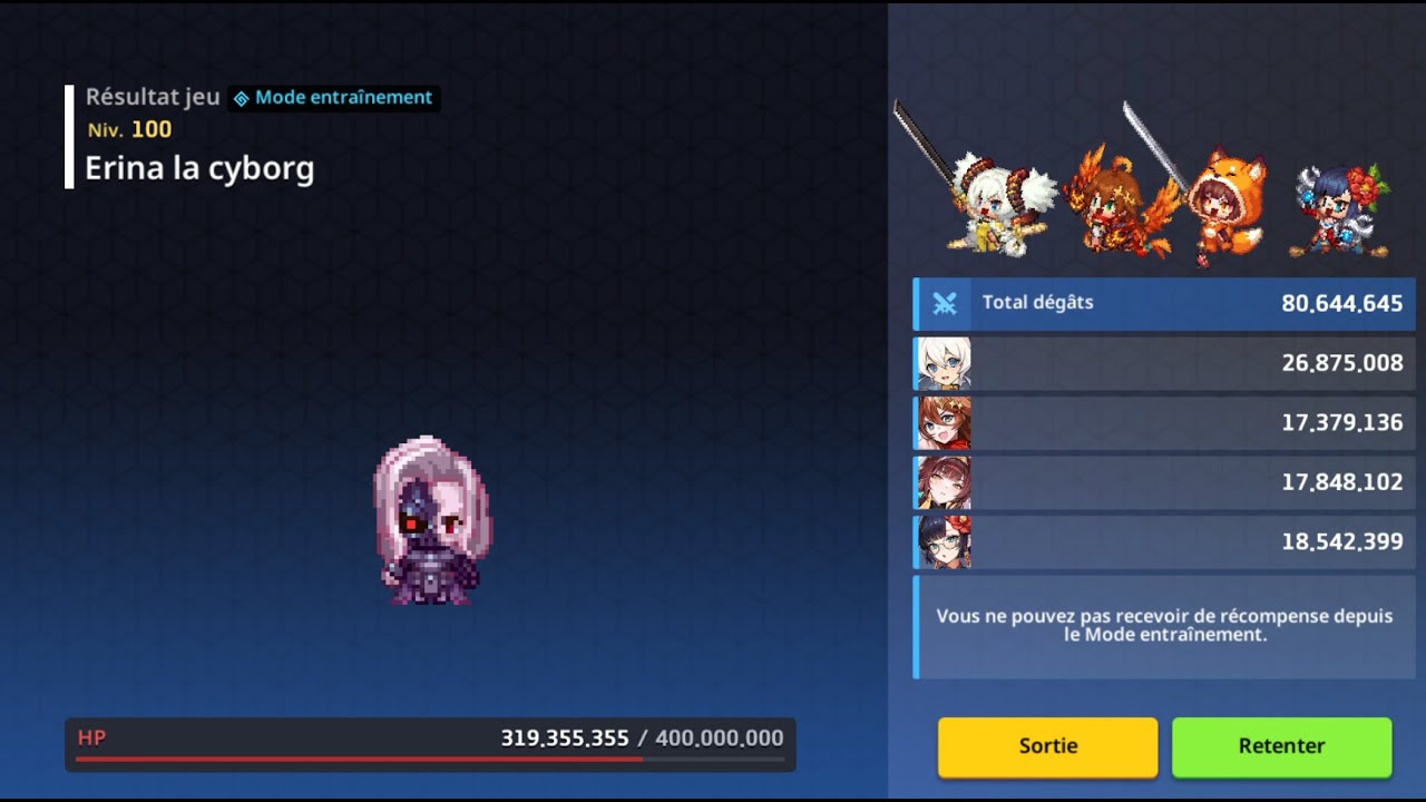 Guardian Tales Raid - Rey - Scintilla - Saya - Win Ling vs Erina (80,6 ...