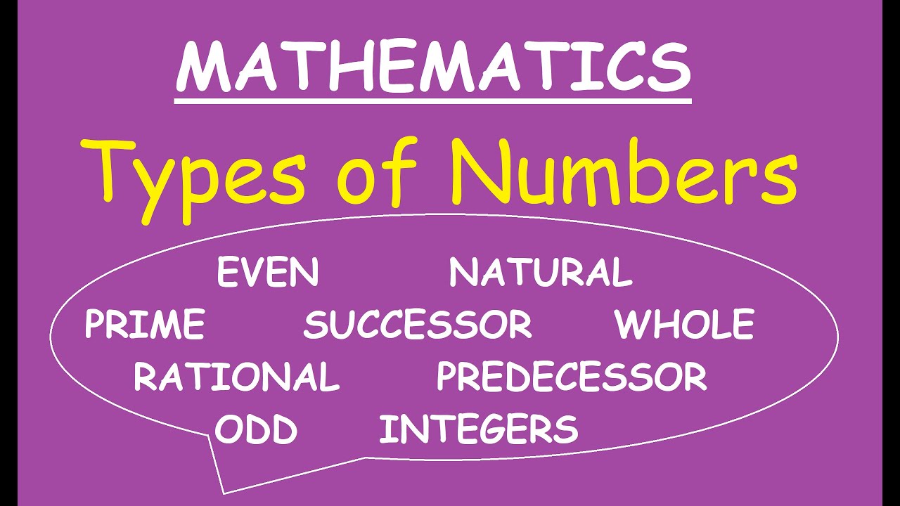 CTET II DSSSB II QUICK RECAP OF TYPES OF NUMBERS - YouTube