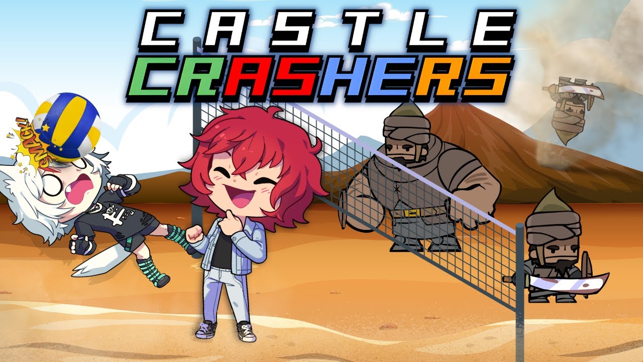DESERT VOLLEYBALL | CASTLE CRASHERS | EPISODE 9 - YouTube