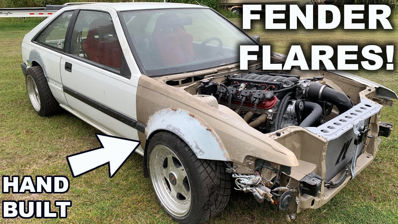 Homemade Fender Flares Civic - Homemade Ftempo