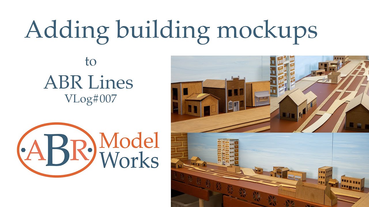 Adding building mockups to ABR Lines VLog#7 HD 1080p - YouTube