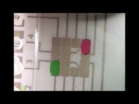Movie 1-1 Automated EWOD / Digital microfluidics (Splitting, double ...