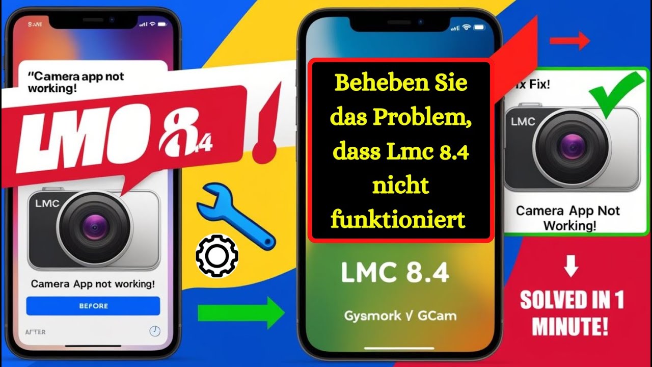 So beheben Sie das Problem dass die LMC 8.4-Kamera nicht funktioniert ...
