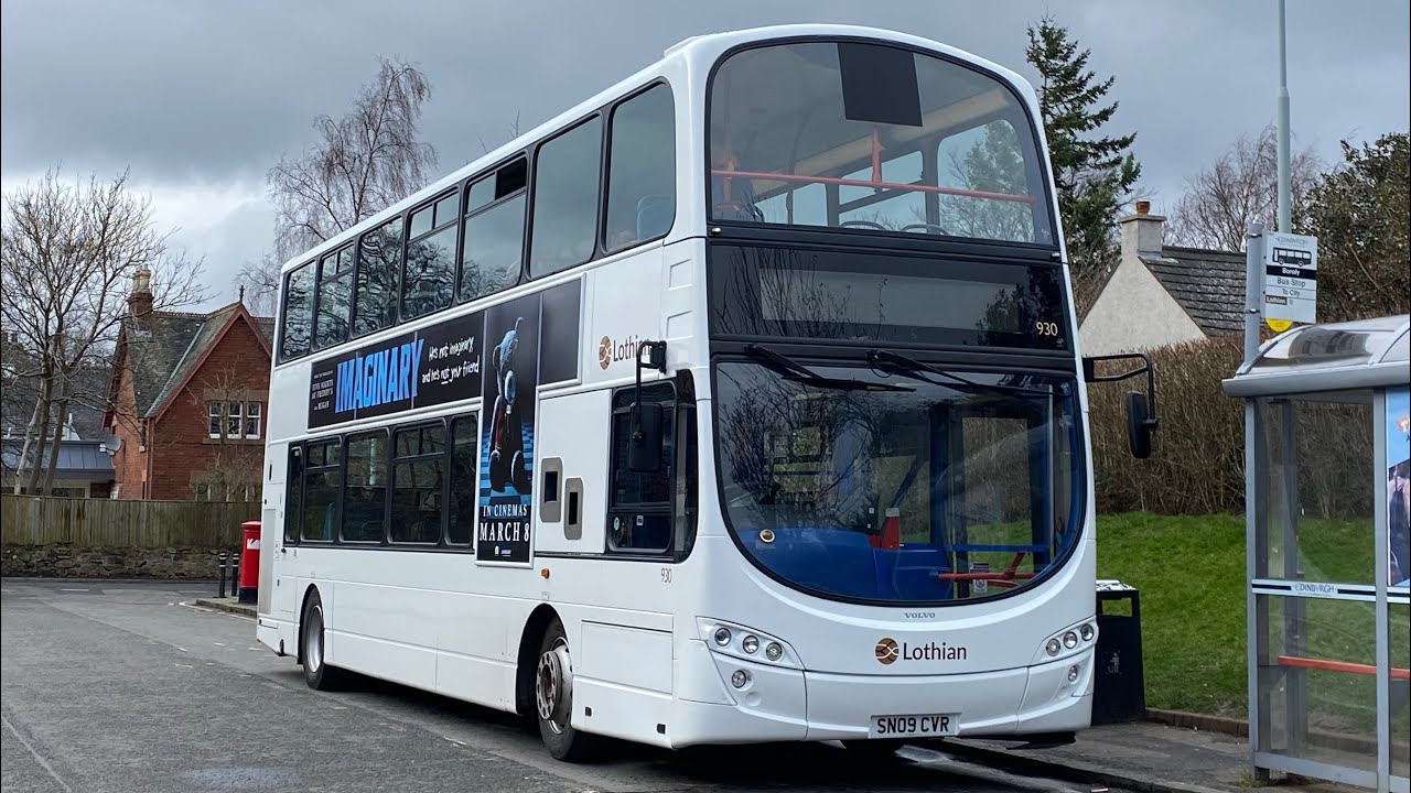 450 Subscriber Special | Soothing B9TL Kickdown | Lothian Buses 930 ...