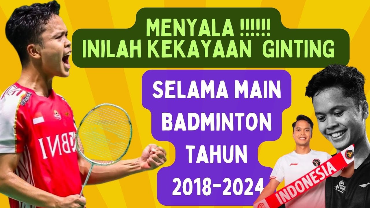 SEGINI JUMLAH UANG‼️YG DIKANTONGI ANTHONY GINTING DARI HADIAH BADMINTON ...