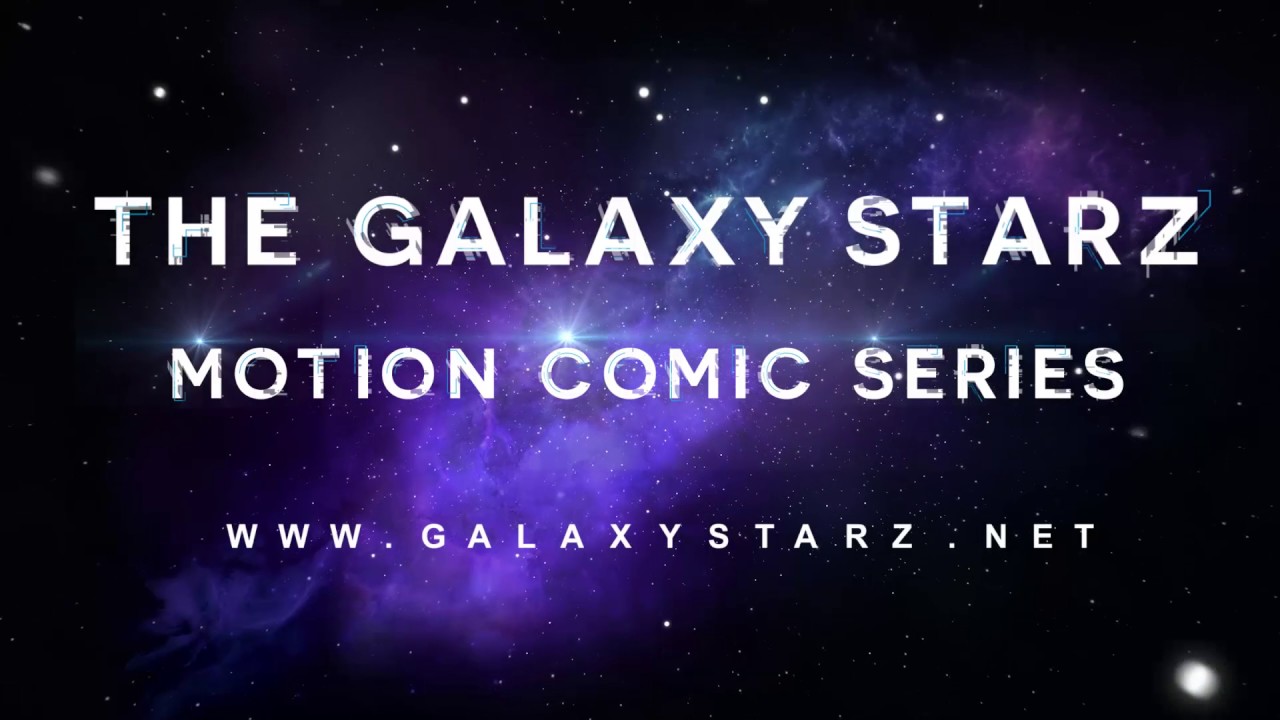 Galaxy Starz Motion Comic Series Glitch Fonts - YouTube