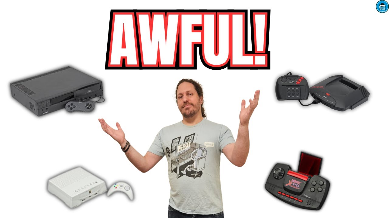 The 10 WORST Video Game Consoles EVER MADE! - YouTube