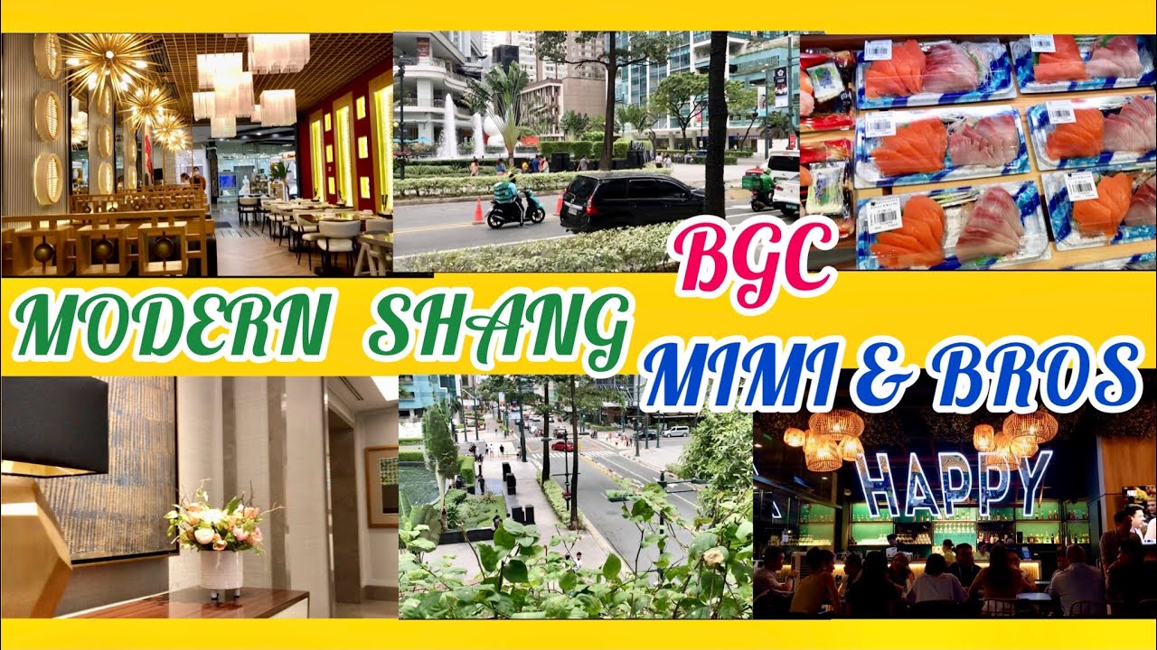 GREENBELT | MODERN SHANG | BGC | MIMI & BROS. | SPECIAL DAY - YouTube