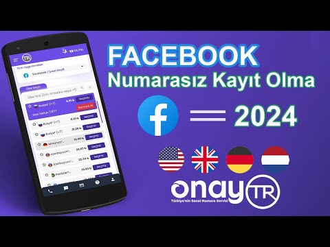 Facebook Numarasız Hesap Açma 2024 #Yeni #Facebook #Onaytr
