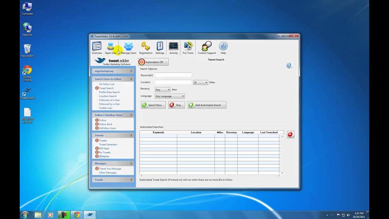 How to use MyPrivateProxy.net proxies with TweetAdder - YouTube