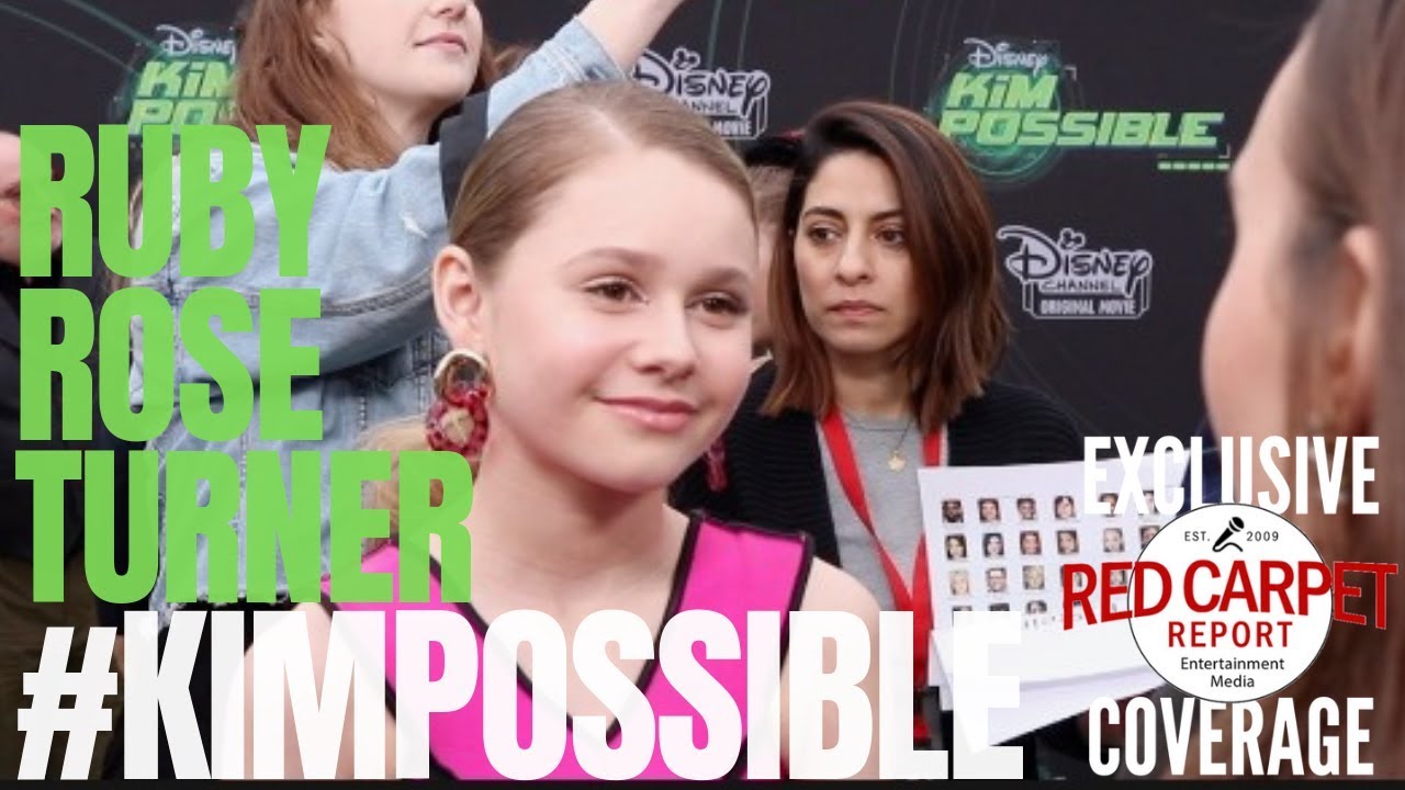 Ruby Rose Turner interviewed at the #DisneyChannel #KimPossible Movie ...