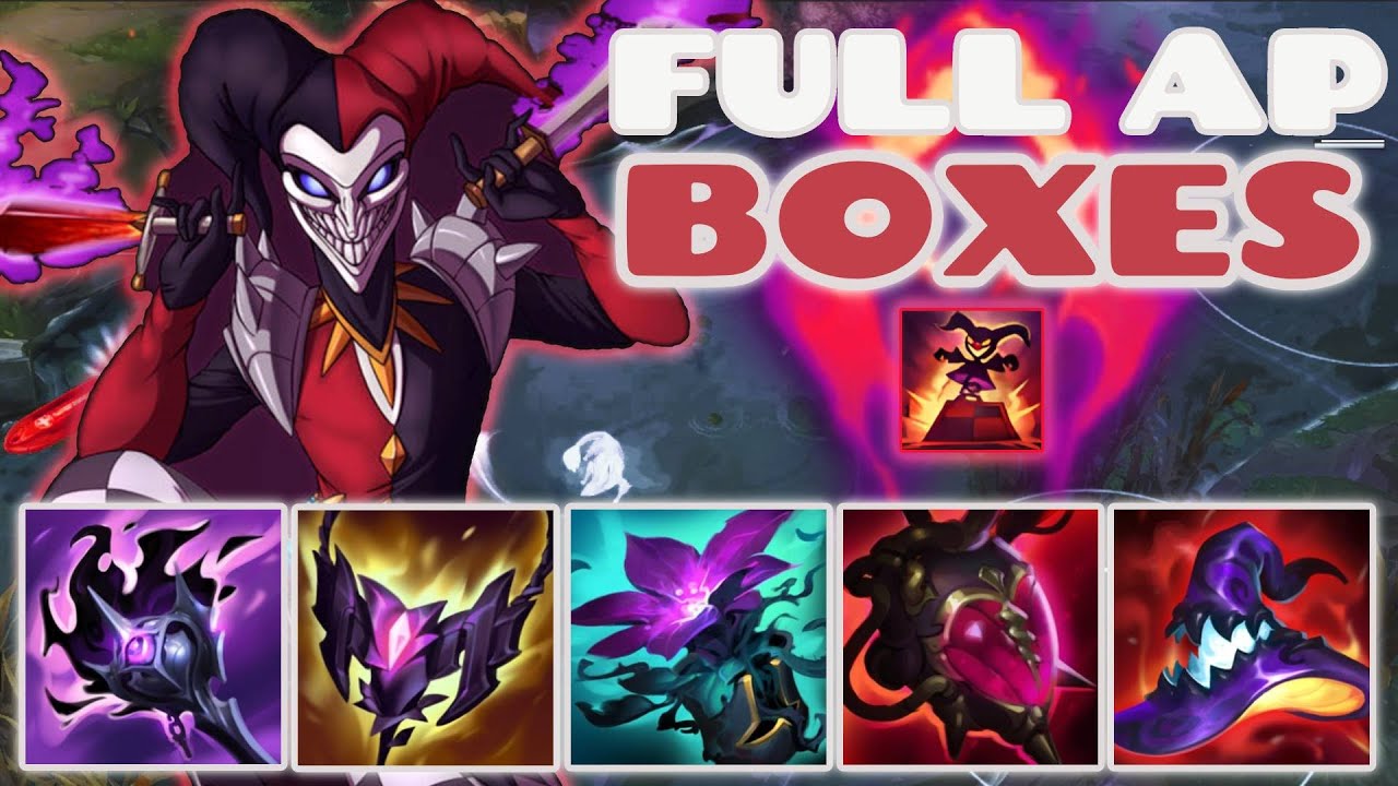 FULL AP SHACO BUILD! (50% DMG WITH 1 BOX) - YouTube