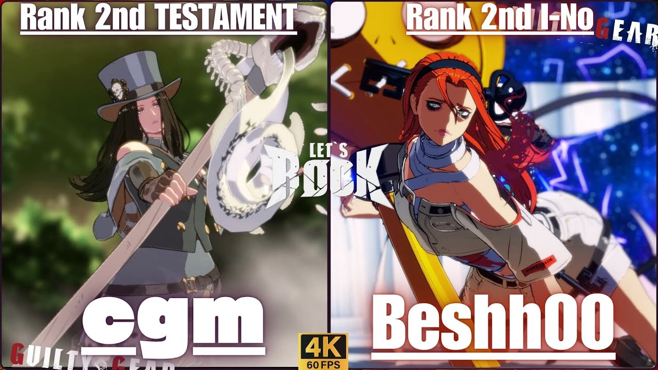 GGST Rank 2nd TESTAMENT / テスタメント [ cgm ] vs Rank 3rd A.B.A / アバ ...