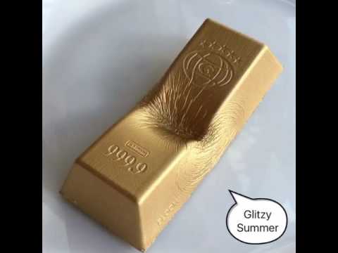 IBloom mini gold bar squishy - YouTube