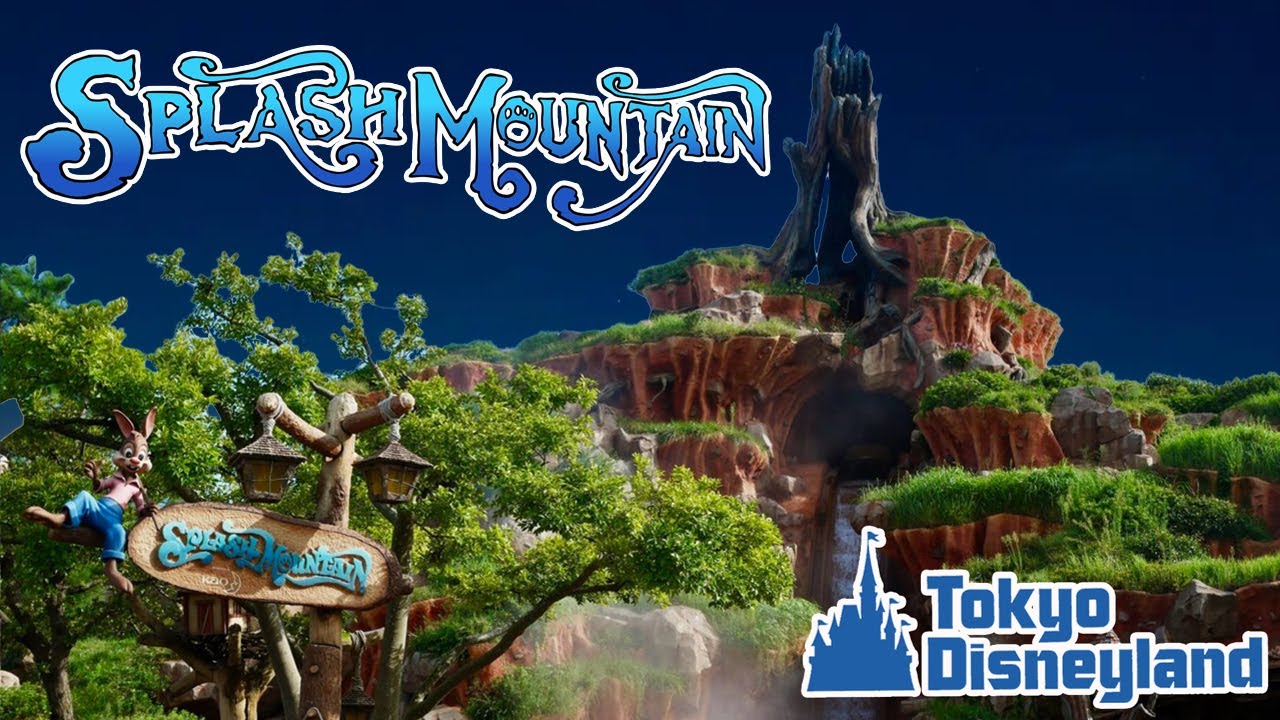 Splash Mountain at Night| Tokyo Disneyland’s Wild and Splashy Adventure ...