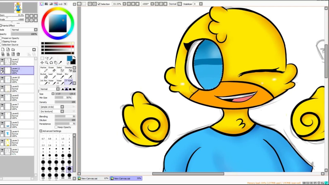 Birdie speedpaint (Gift for Birdie) READ DESC (OLD) - YouTube