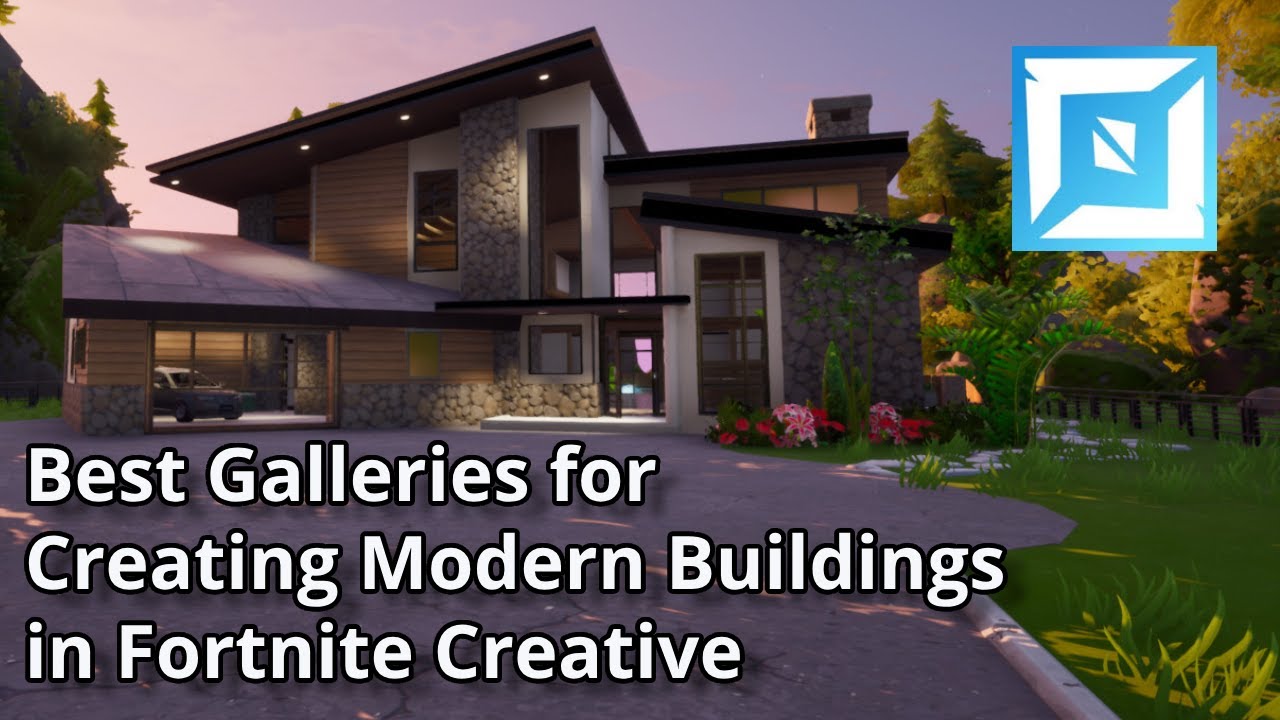 Best Galleries for Creating Modern Buildings in Fortnite Creative - YouTube