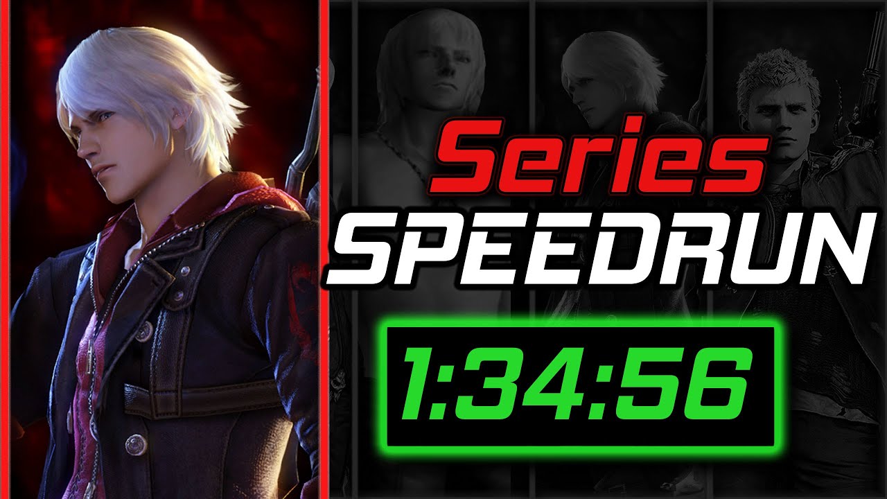 Devil May Cry Series Speedrun World Record Part 4 DMC4 in 1:34:56 - YouTube