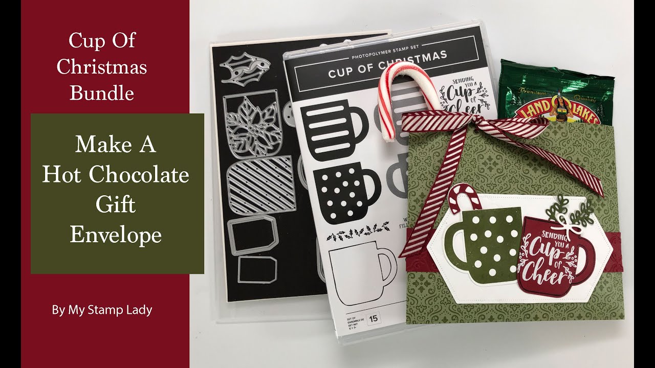 How To Make An Easy Gift Envelope For Hot Chocolate - YouTube