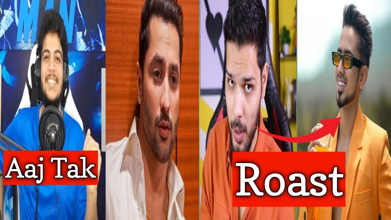 Neon man in Aaj Tak Channal 😲 | Lakshay Chaidhary roast Adnaan | Crazy deep blocked by Bindass ...