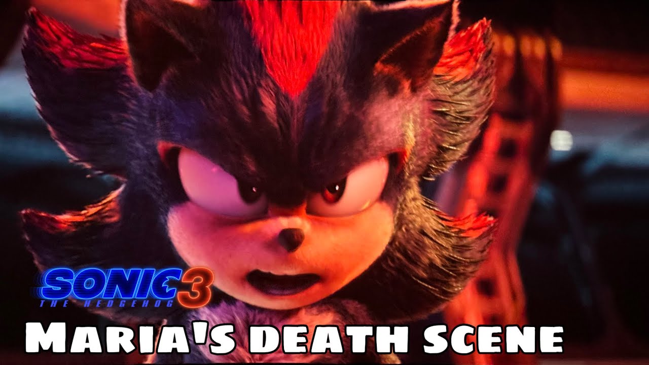 María’s death scene - Sonic the hedgehog 3 - YouTube
