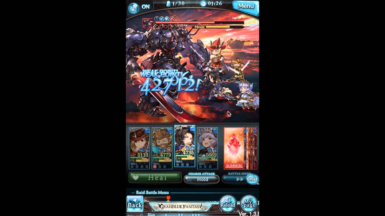 [Granblue Fantasy] Colossus Omega MVP (PWR 33k) - YouTube