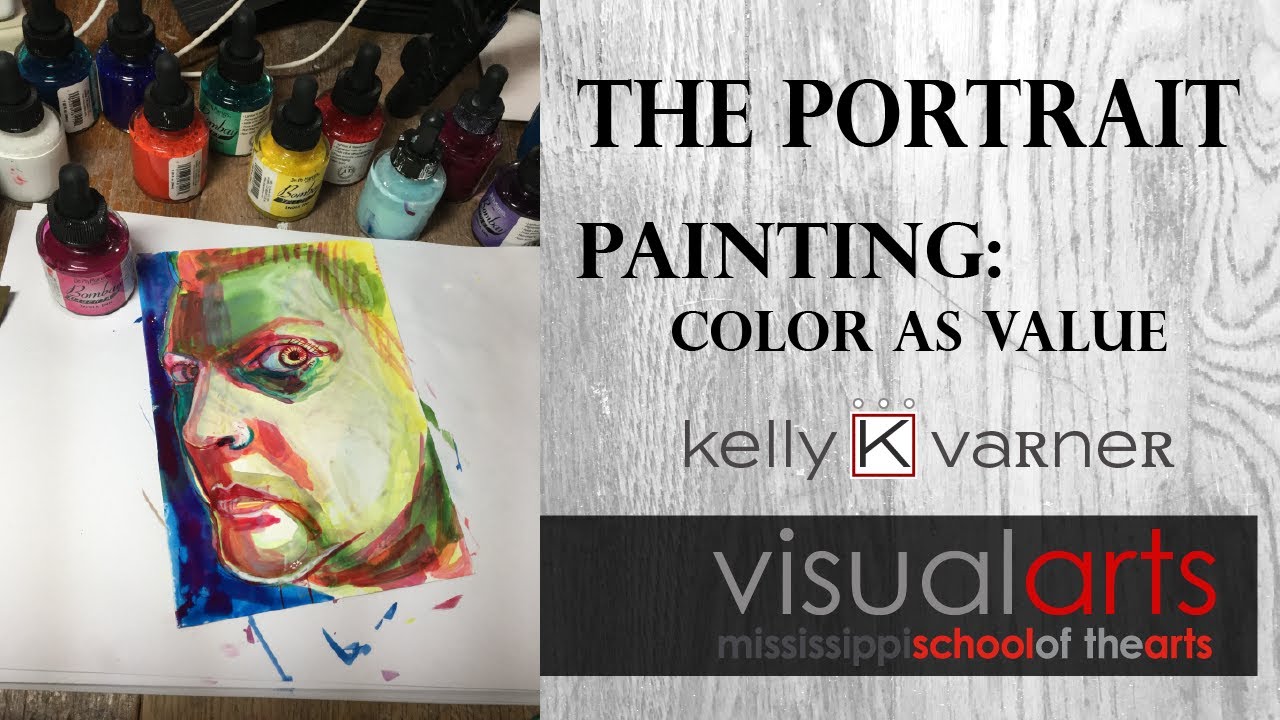 Portrait - Painting: Color as Value - YouTube