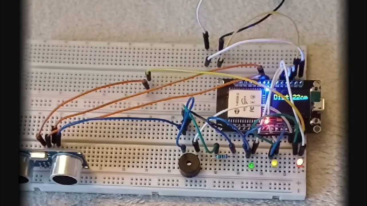 Arduino esp32 with display doing electric ruler #amazing # ...