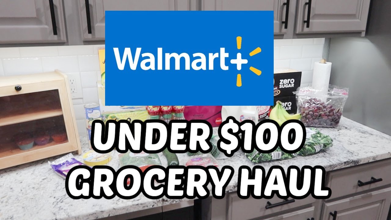 Small Walmart Delivery Grocery Haul - YouTube