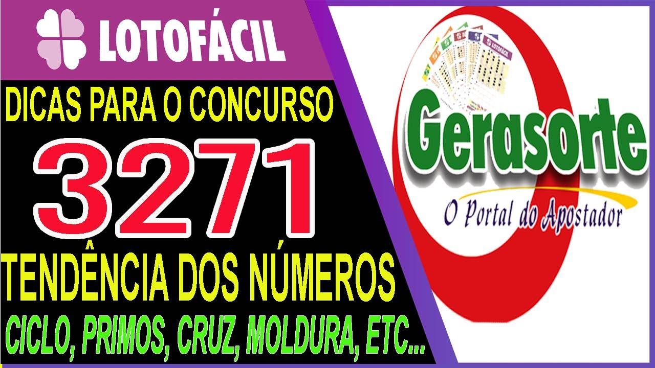 Dicas Para Lotofacil 3271 - YouTube