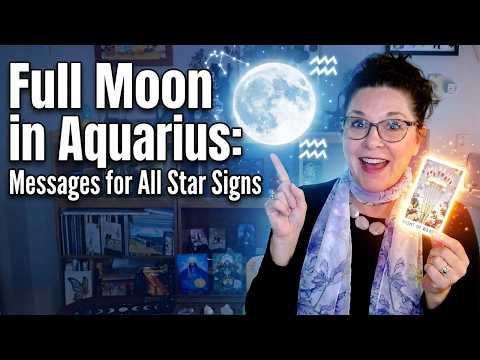 Full Moon in Aquarius: What All Signs Should Know