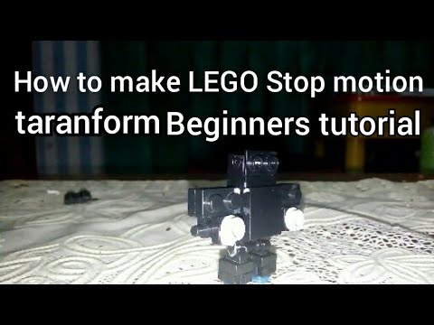 How to make LEGO stop motion Transform biginners tutorial - YouTube