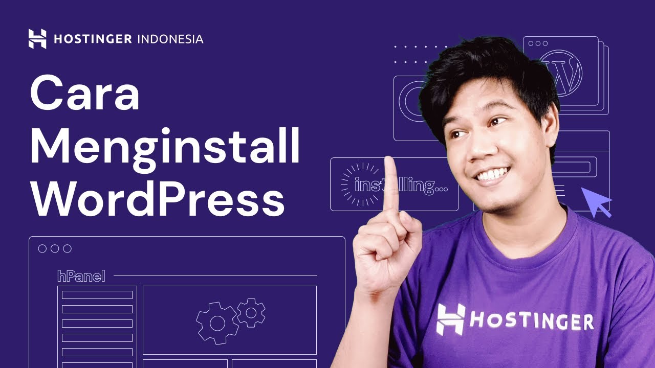 Cara Install Wordpress Di Hostinger Youtube