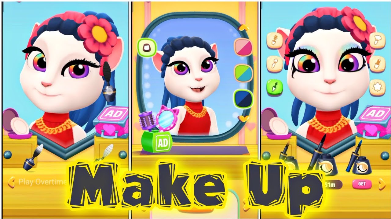 My Taking Angela 2 Make up day ️ Android iOS new gameplay - YouTube