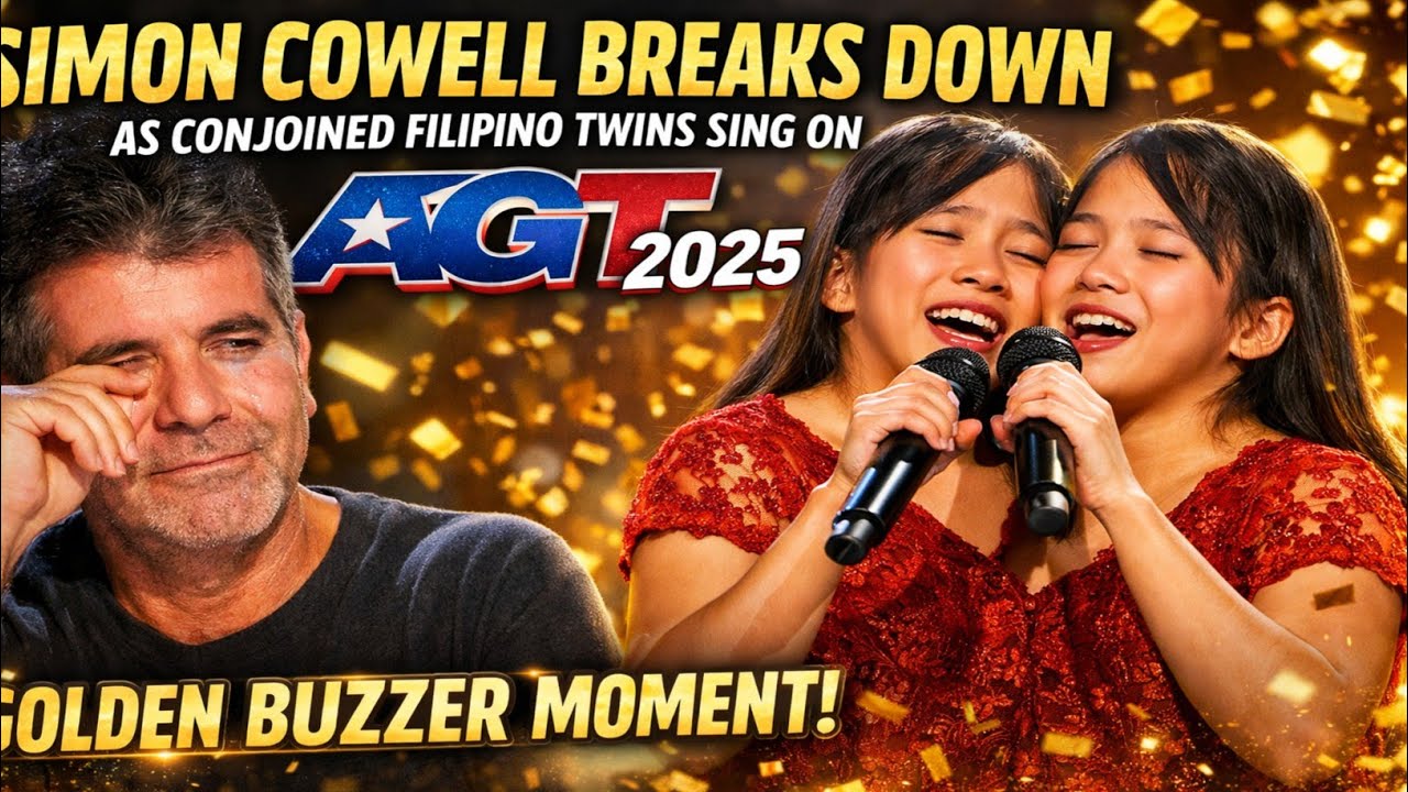 Conjoined Filipino Twin Girls Sing on AGT 2025 | Simon Cowell Emotional ...