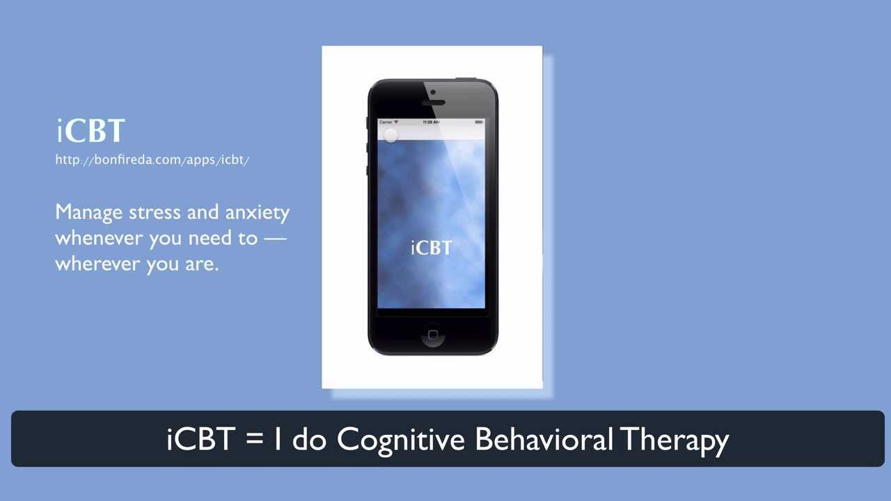 How to use the iCBT App - Stress Management Right in Your Pocket - YouTube