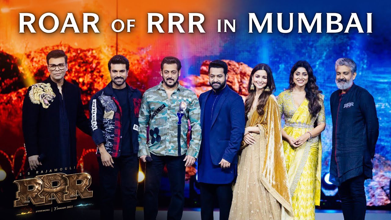 Roar of RRR in Mumbai - Event | NTR, Ram Charan, Alia Bhatt, Salman ...