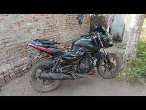 pulsar 150 modified || vlog 6 || nc putty applying || - YouTube