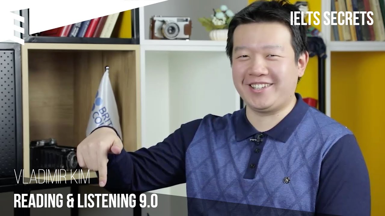 IELTS Reading & Listening 9.0! Vladimir Kim about IELTS SECRETS - YouTube
