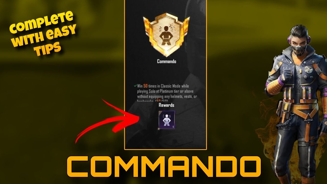 Easy way to complete " Commando Achievement " #pubgmobile - YouTube