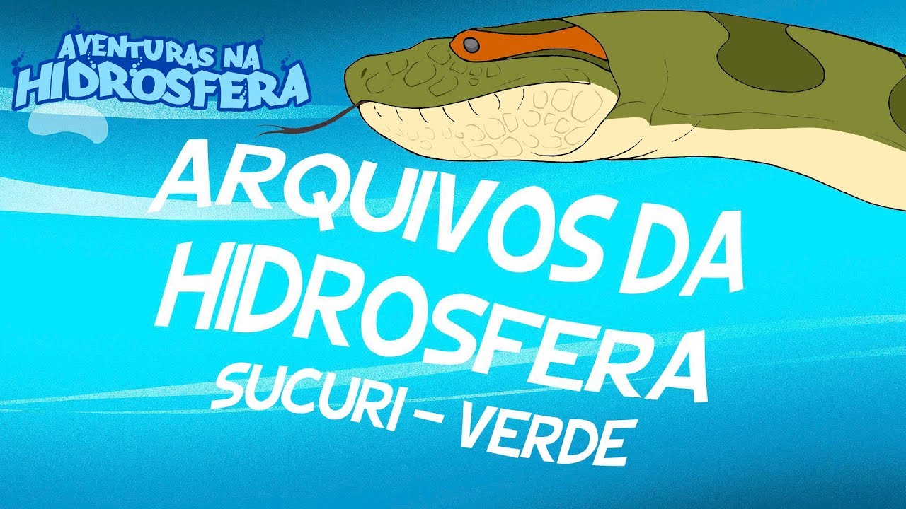Arquivos da Hidrosfera: Sucuri-verde - desenho animado infantil ...