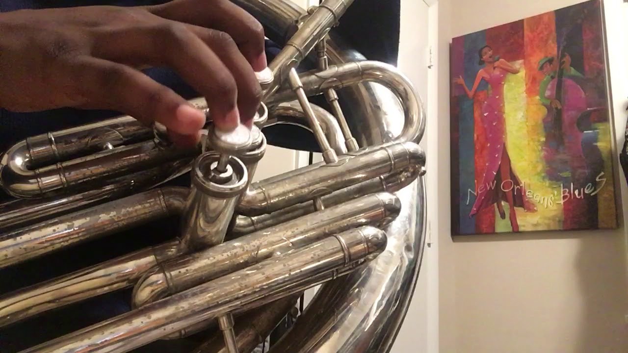 6 Major sharp scales for tuba - YouTube